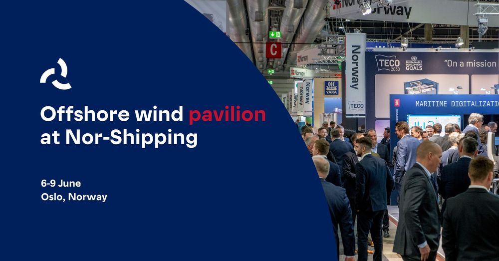 Offshore wind pavilion at Nor-Shipping – Norwegian Offshore Wind